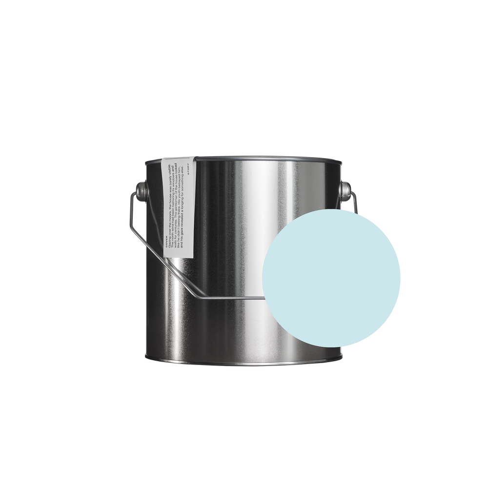 ALBERT matte finish interior paint, mid blue-turquoise